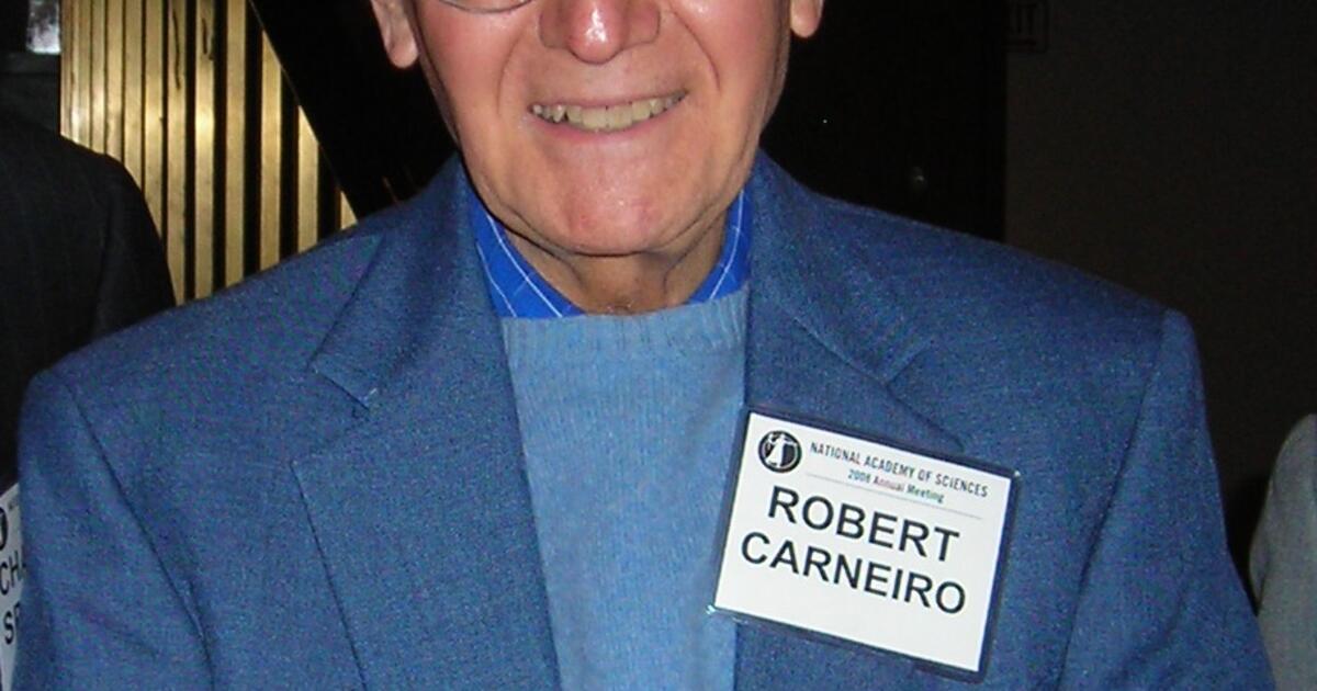 Robert L. Carneiro (1927 - 2020) died peacefully on June 24, 2020