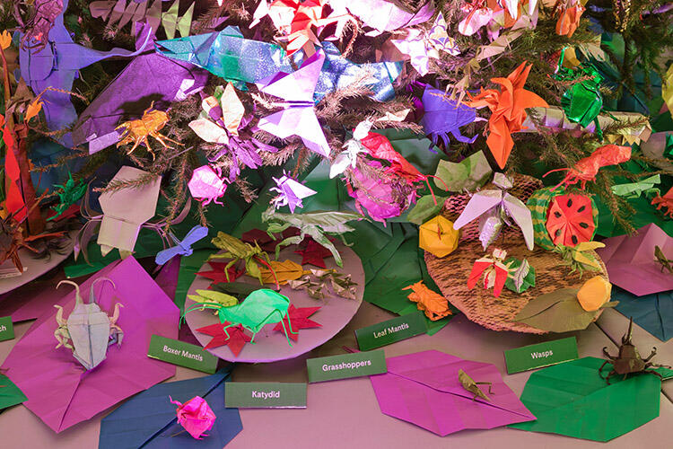 Origami Holiday Tree: A Museum Tradition | AMNH