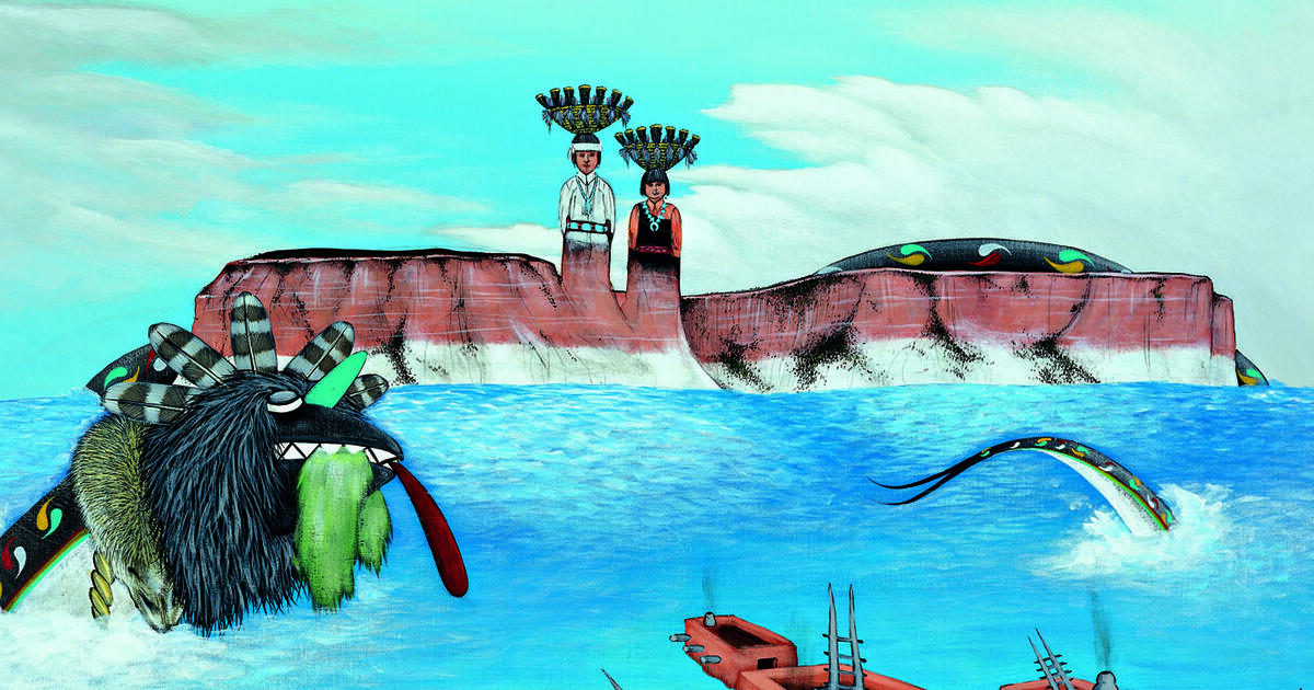 Zuni Map Art Project - Wayne Baisey