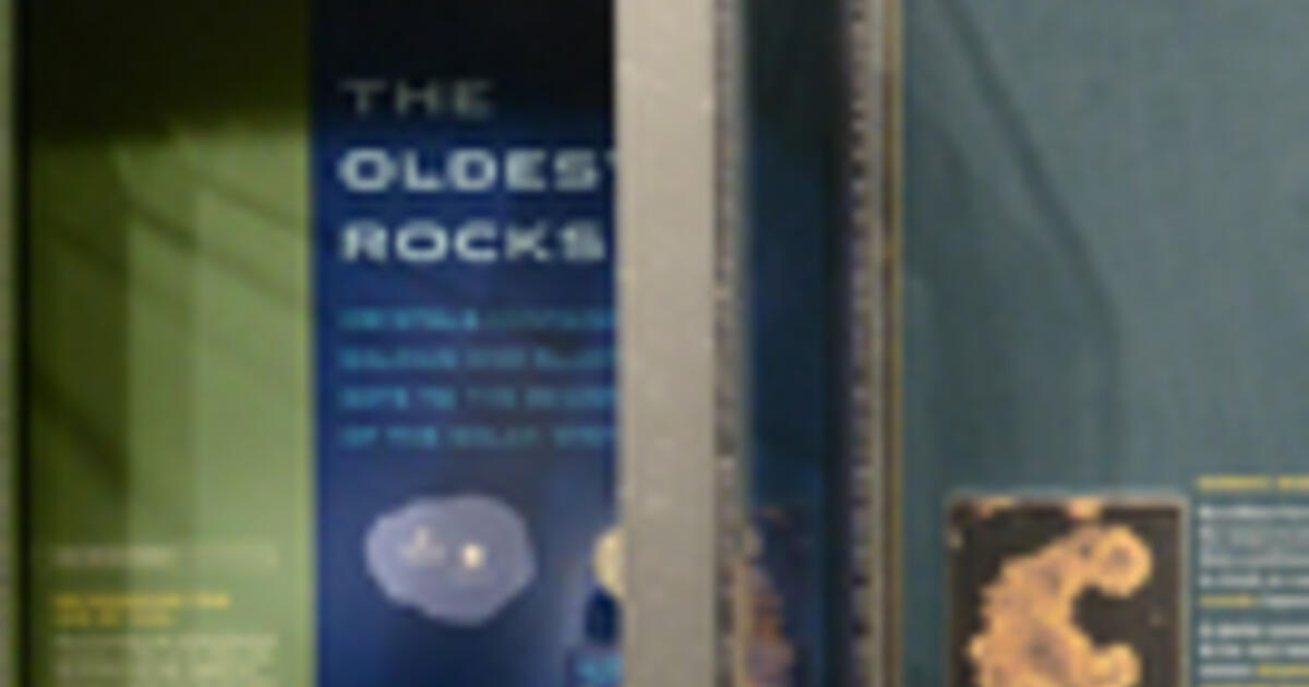 The oldest rocks | AMNH