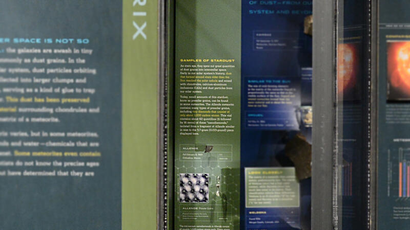 Samples of stardust | AMNH