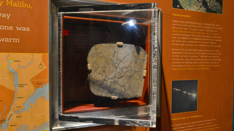 Peekskill Meteorite: Crashed Into a Parked Car | AMNH