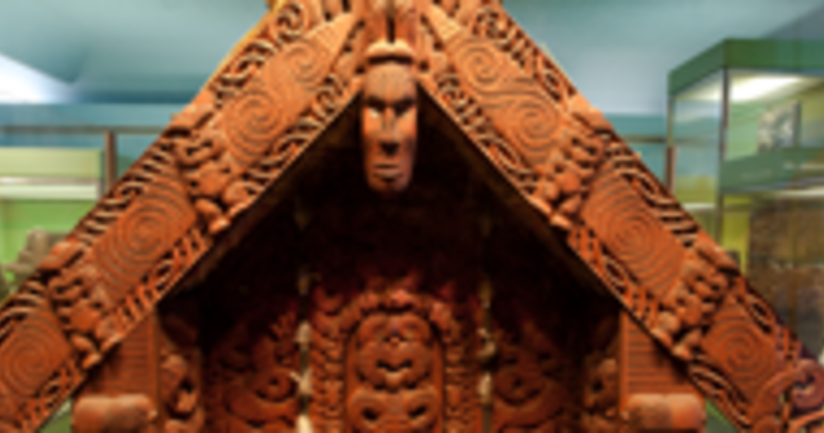 Māori chief’s pātaka: Storage House for Safekeeping | AMNH