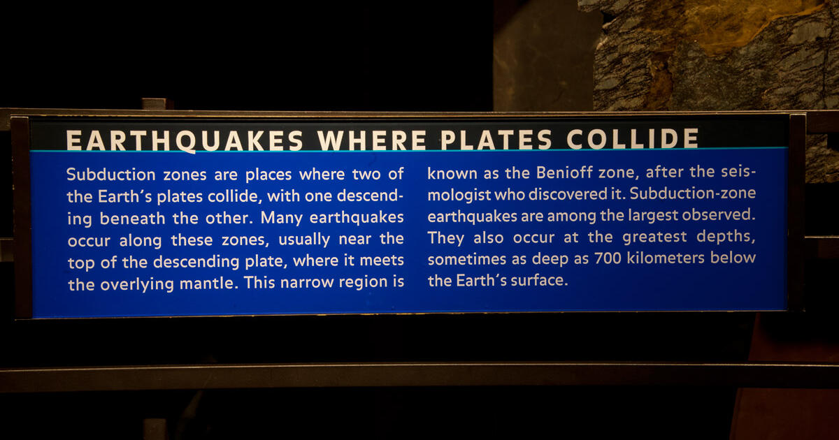 Earthquakes where plates collide | AMNH