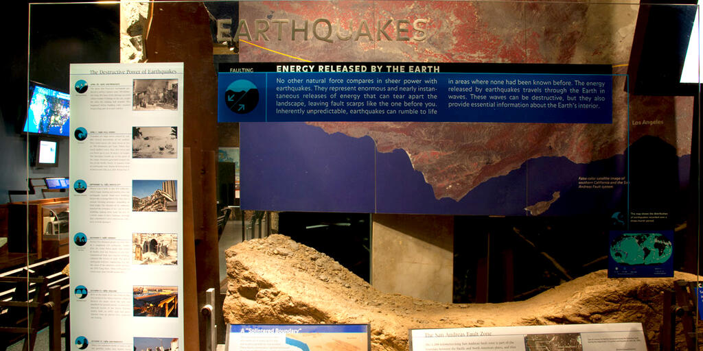 earthquake display