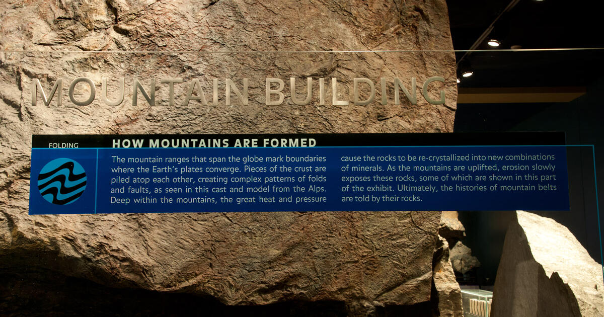 How mountains are formed | AMNH