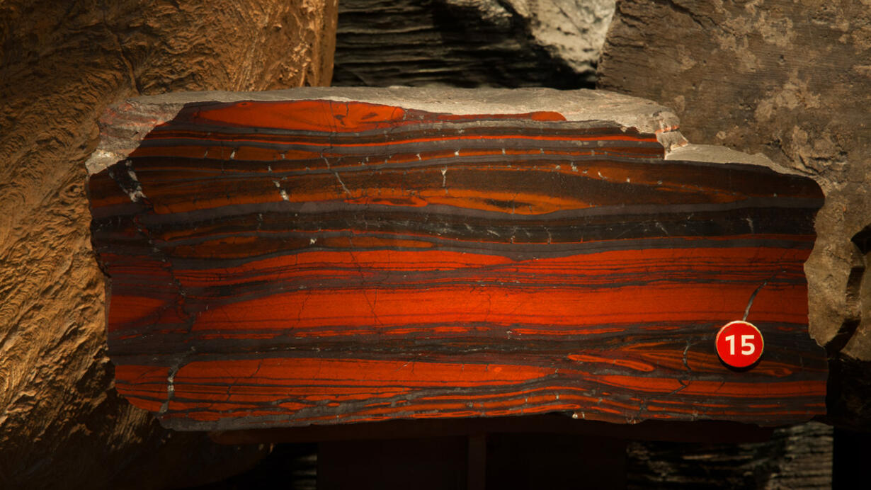 Ontario banded iron formation | AMNH