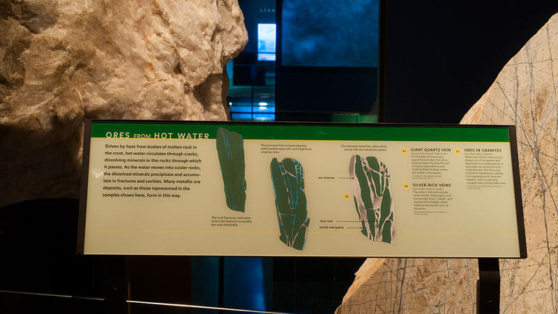 Ores from hot water | AMNH