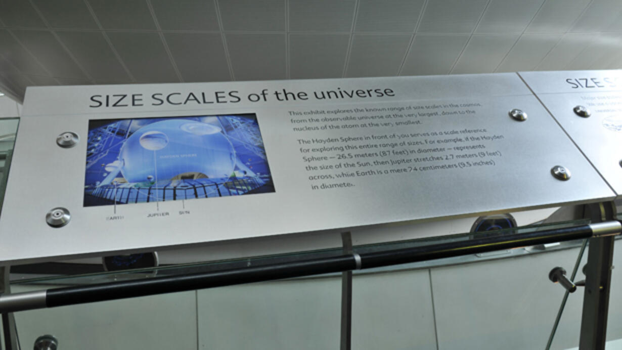 Size Scales of the Universe | AMNH