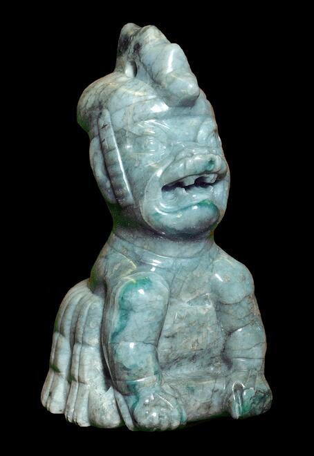 olmec jade statues