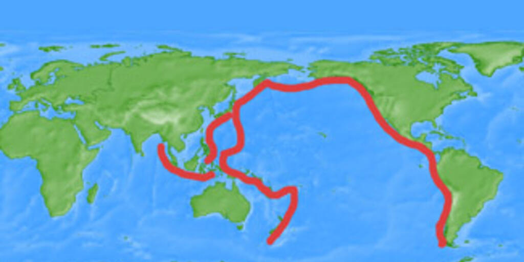 pacific ring islands