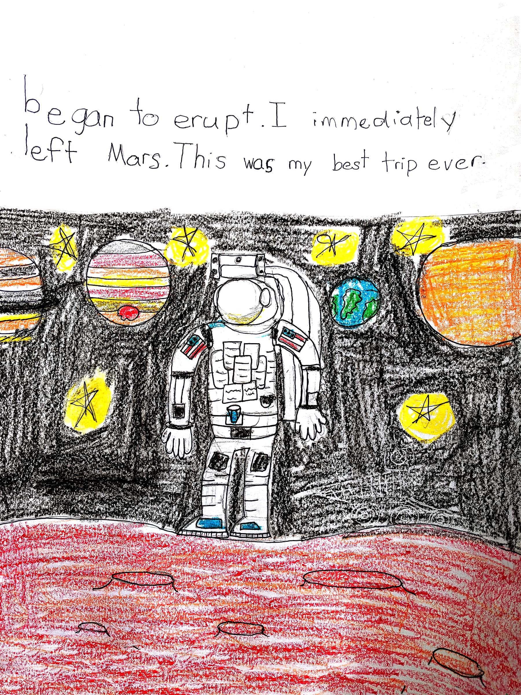 Create a Space Travel Guide Challenge Winners | AMNH