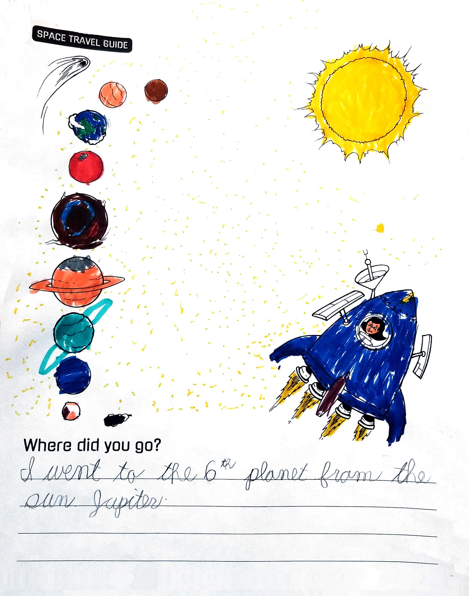 Create a Space Travel Guide Challenge Winners | AMNH