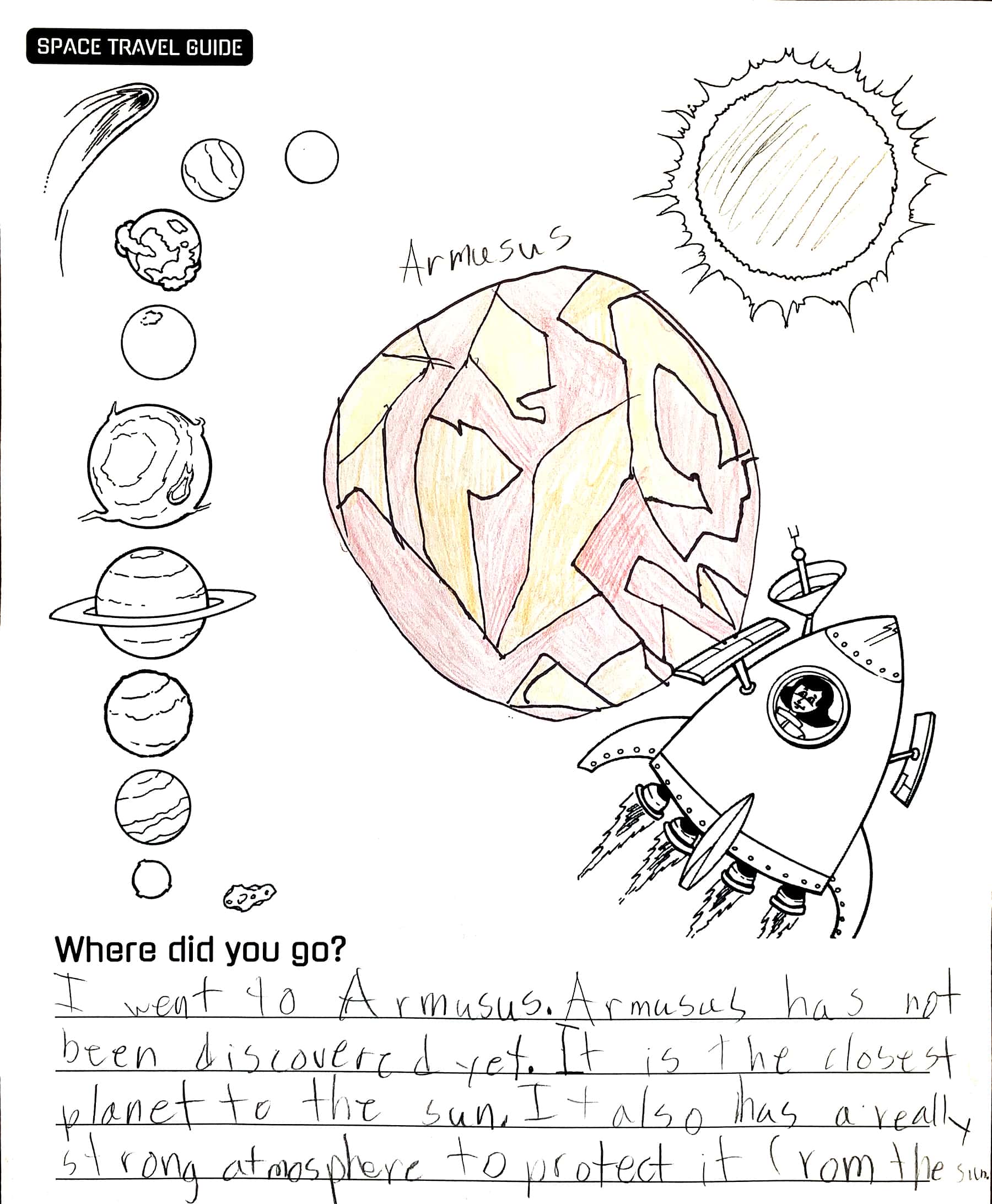 Create a Space Travel Guide Challenge Winners | AMNH