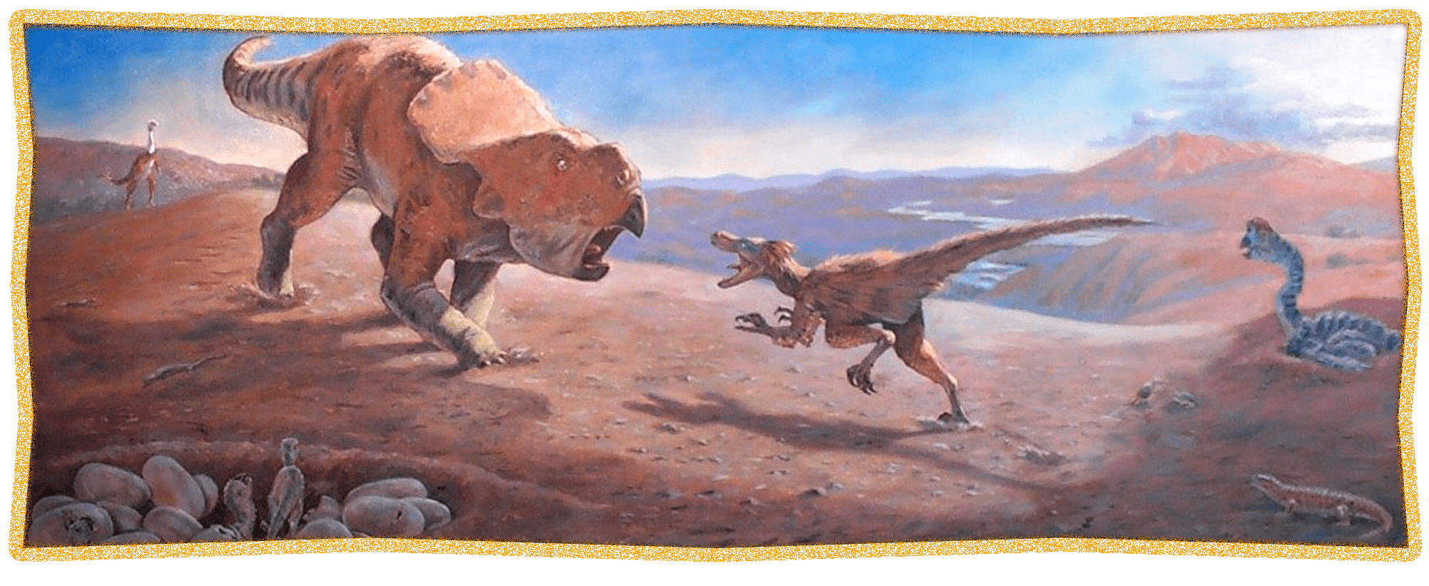 Fighting Dinos | AMNH