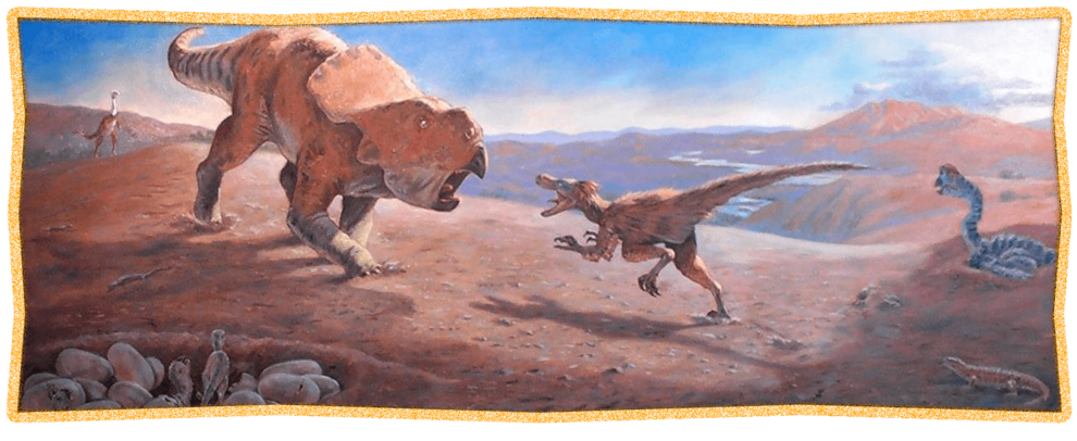 Fighting Dinos | AMNH