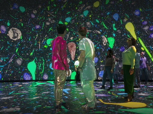 Invisible Worlds Immersive Experience | AMNH