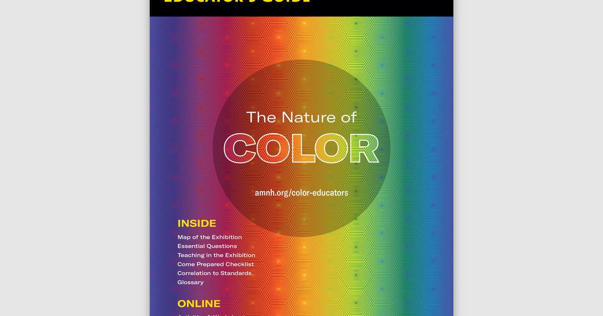 Educator Resources - The Nature of Color | AMNH
