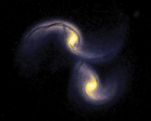 Cosmic Collisions Fuel Black Holes Summary