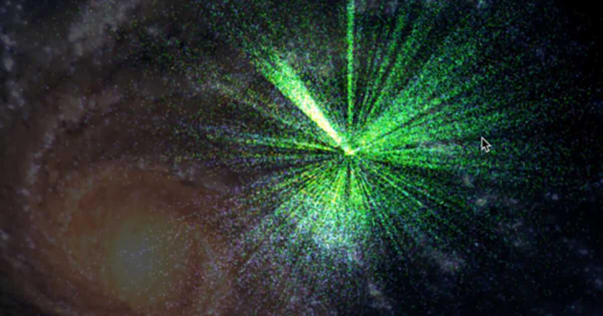 Video Fly Through The Galaxy With The Gaia Telescope Amnh