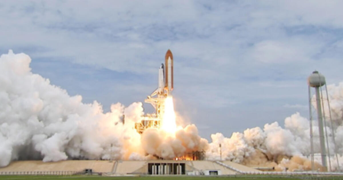 Superb Shuttle Launch Video Plus Commentary | AMNH