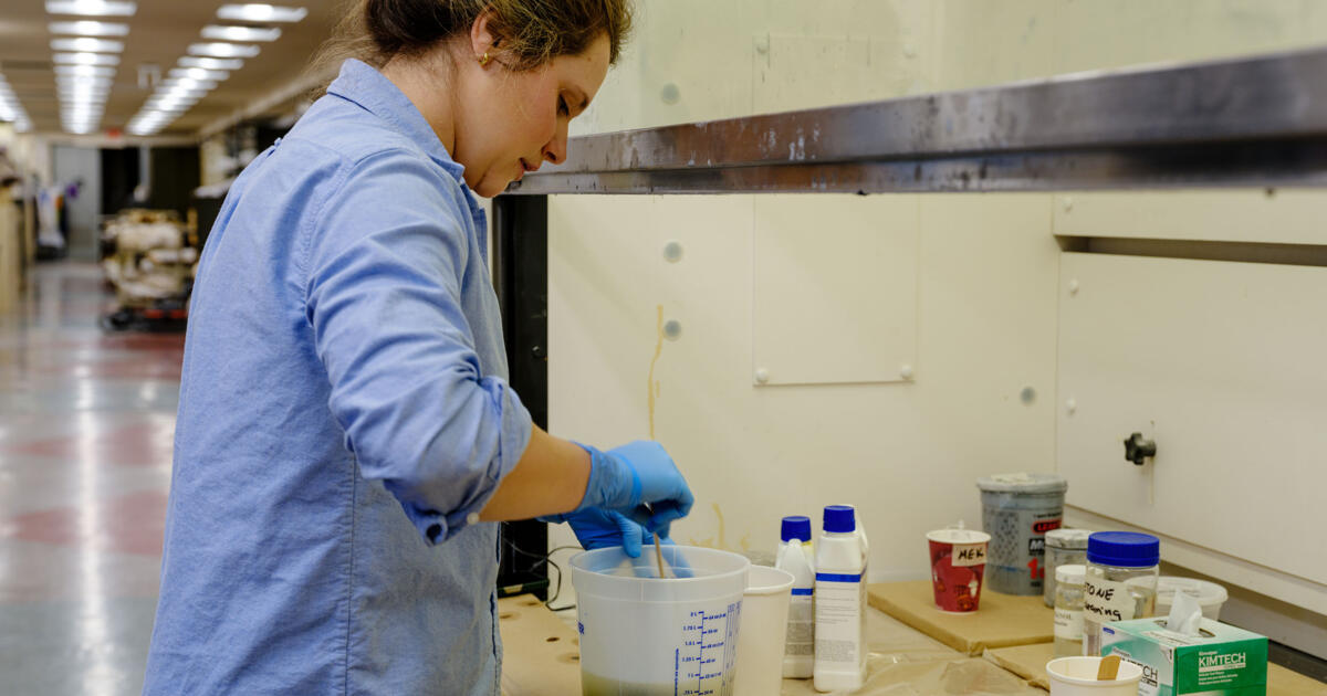 Chemical - Fossil Preparation Techniques | AMNH