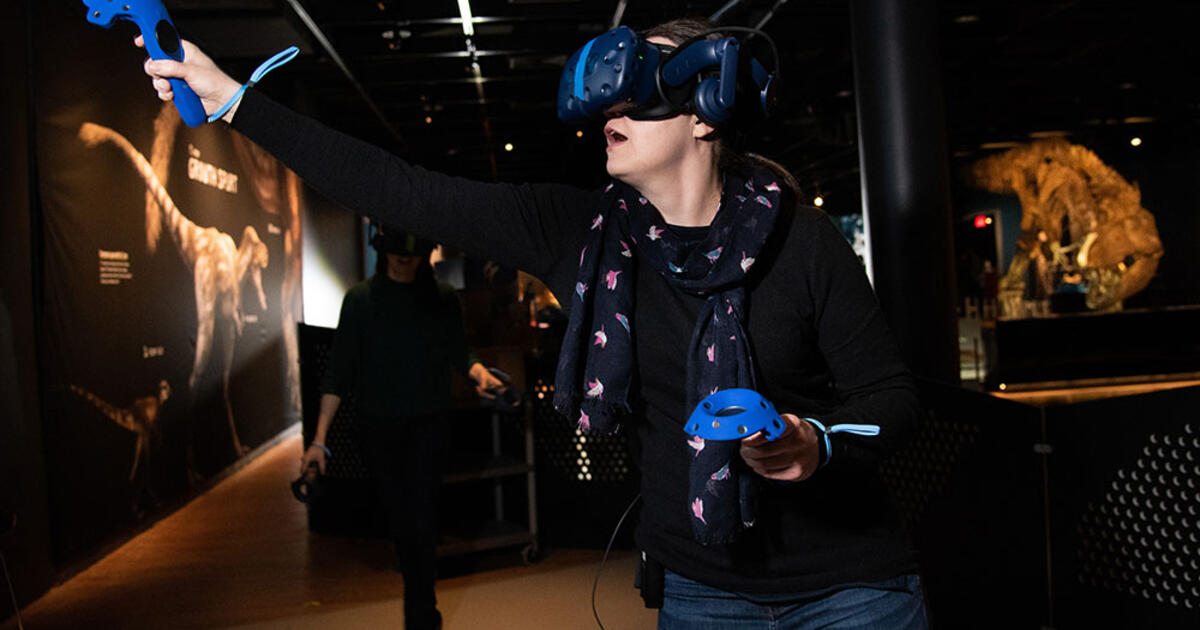 T. rex Skeleton Crew: Virtual Reality Game | AMNH